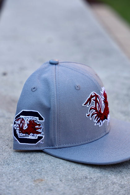 PRS Gamecock Stacked Wool Snapback - Grey – Miss Cocky