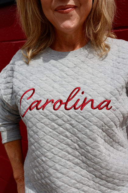 CI Quilted Script Carolina Pullover – Miss Cocky