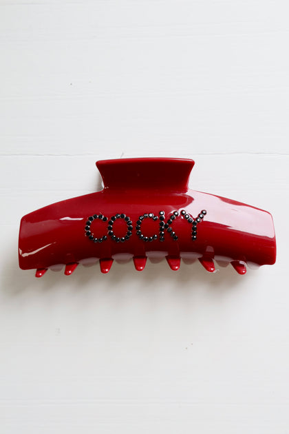 ES Cocky Claw Clip – Miss Cocky