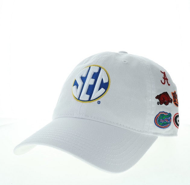 LB SEC Hat- White – Miss Cocky