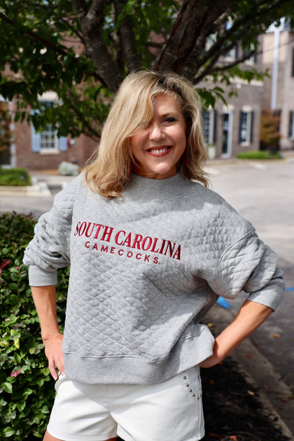 CI Mock Neck Quilted Pull Over – Miss Cocky