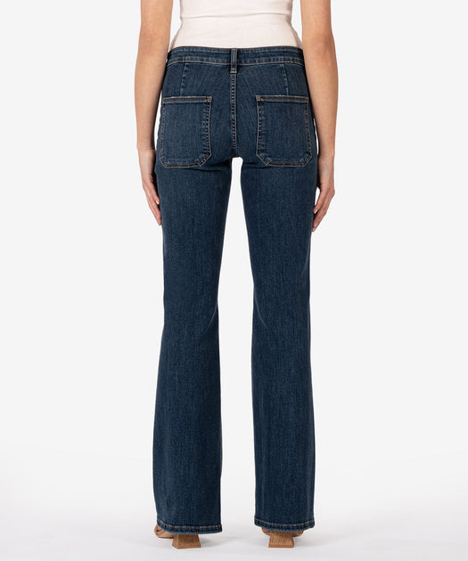 KT Ana High Rise Patch Pocket Flare – Miss Cocky