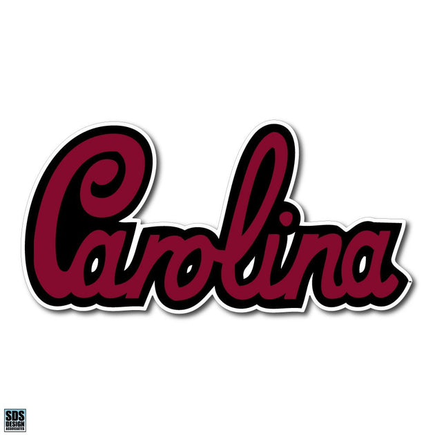 SDS 10" Script Carolina Vinyl Decal – Miss Cocky